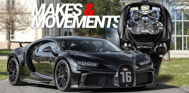 Bugatti Chiron W16 engine on the wrist, courtesy of Jacob & Co | Vogue ...